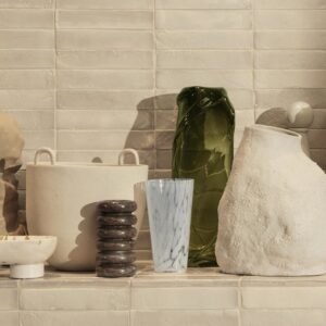 Ferm Water Swirl Vase Tall Moss Green - Make Designed Objects