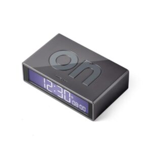 Lexon Flip Plus Clock Black - Make Designed Objects