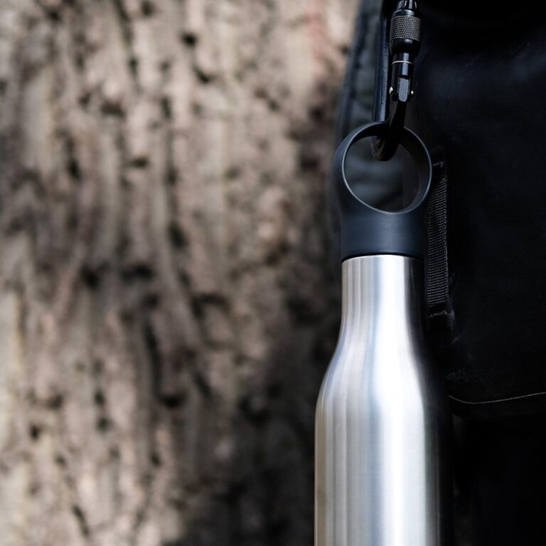 Joseph Joseph Loop Water Bottle Brushed - Make Designed Objects