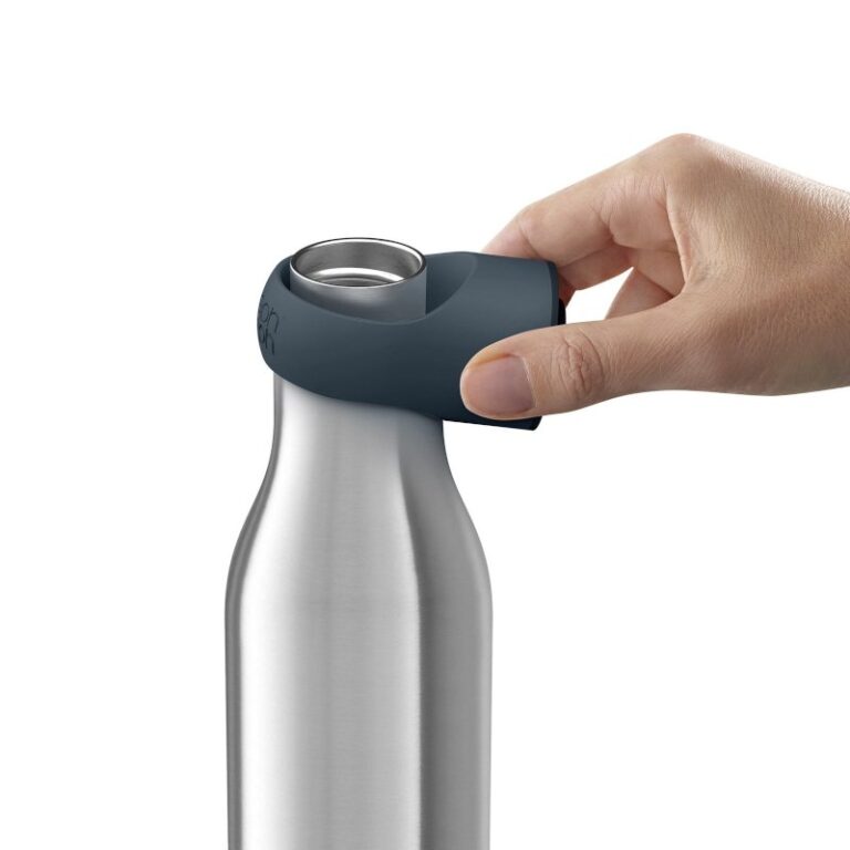 Joseph Joseph Loop Water Bottle Brushed - Make Designed Objects