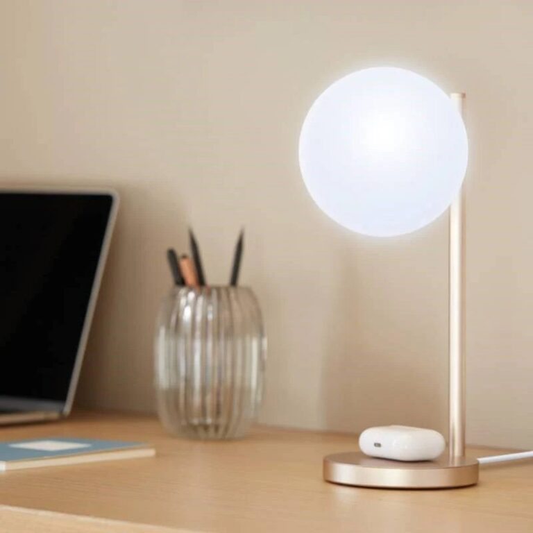 Lexon Bubble Lamp And Charger Gold - Make Designed Objects
