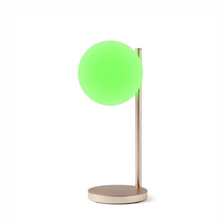 Lexon Bubble Lamp And Charger Gold - Make Designed Objects