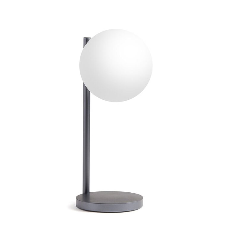 Lexon Bubble Lamp And Charger Gun Metal - Make Designed Objects