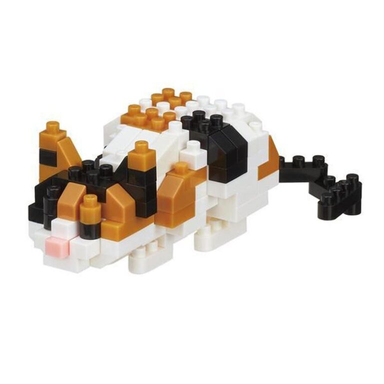 Nanoblock Calico Cat - Make Designed Objects