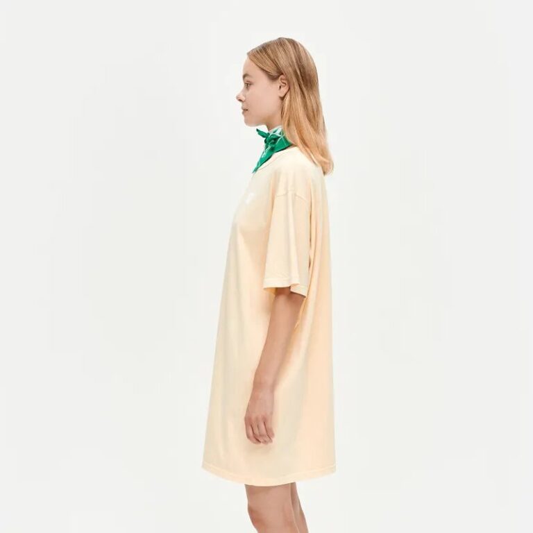 Marimekko Dress Estrid Unikko Yellow L - Make Designed Objects