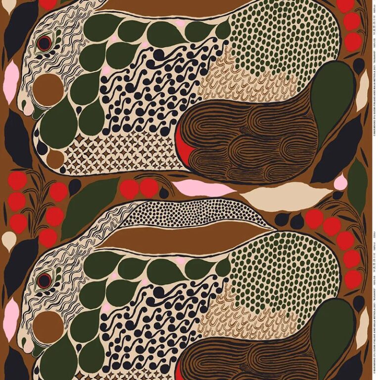 Marimekko Fabric - Rusakko - Make Designed Objects