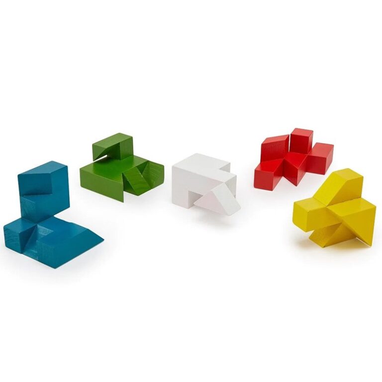 Moma 5 Piece Wood Puzzle - Make Designed Objects