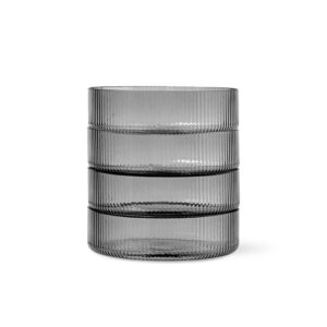 Ferm Ripple Serving Bowls (4) Grey - Make Designed Objects