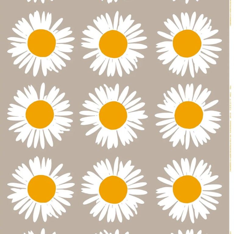Marimekko Fabric - Auringonkukka - Make Designed Objects