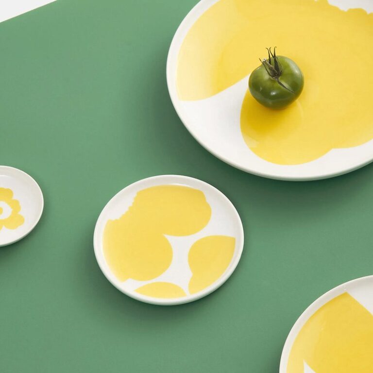 Marimekko Plate Unikko Spring 13.5cm - Make Designed Objects