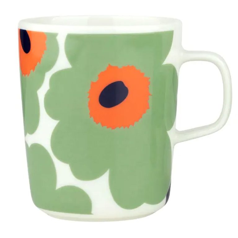 Marimekko Mug Unikko Sage B - Make Designed Objects