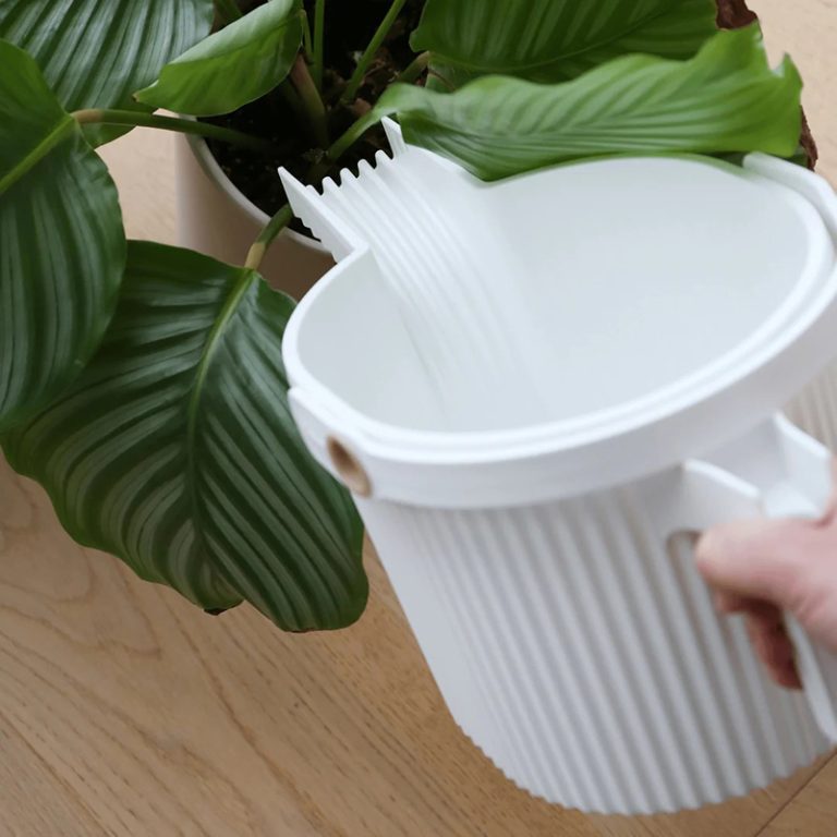 Hachiman Watering Can Large White - Make Designed Objects